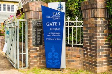 Gate Signage | Corporate Sign Industries
