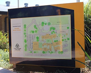 Illustrative School Map Signs and Solutions