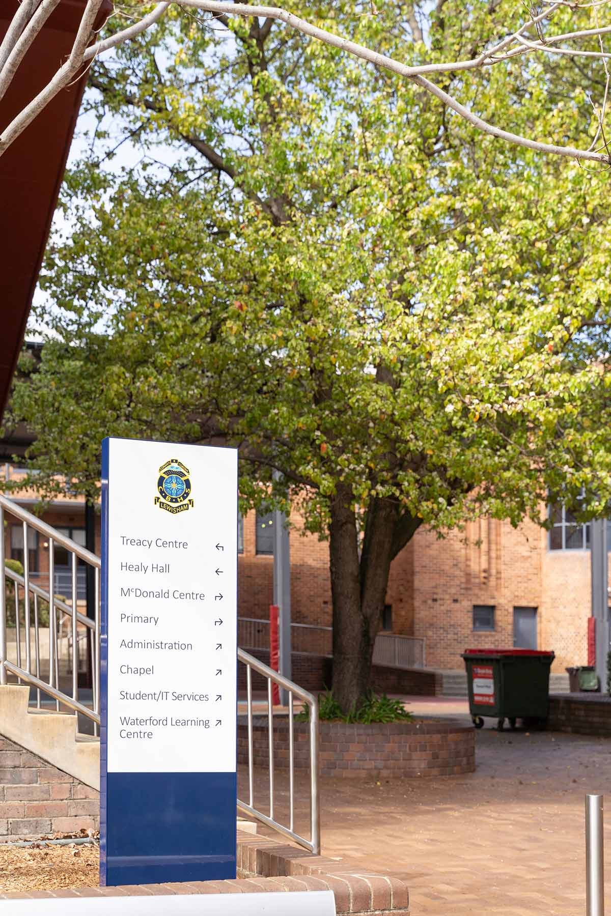 Christian Brother’s High School Lewisham - Corporate Sign Industries