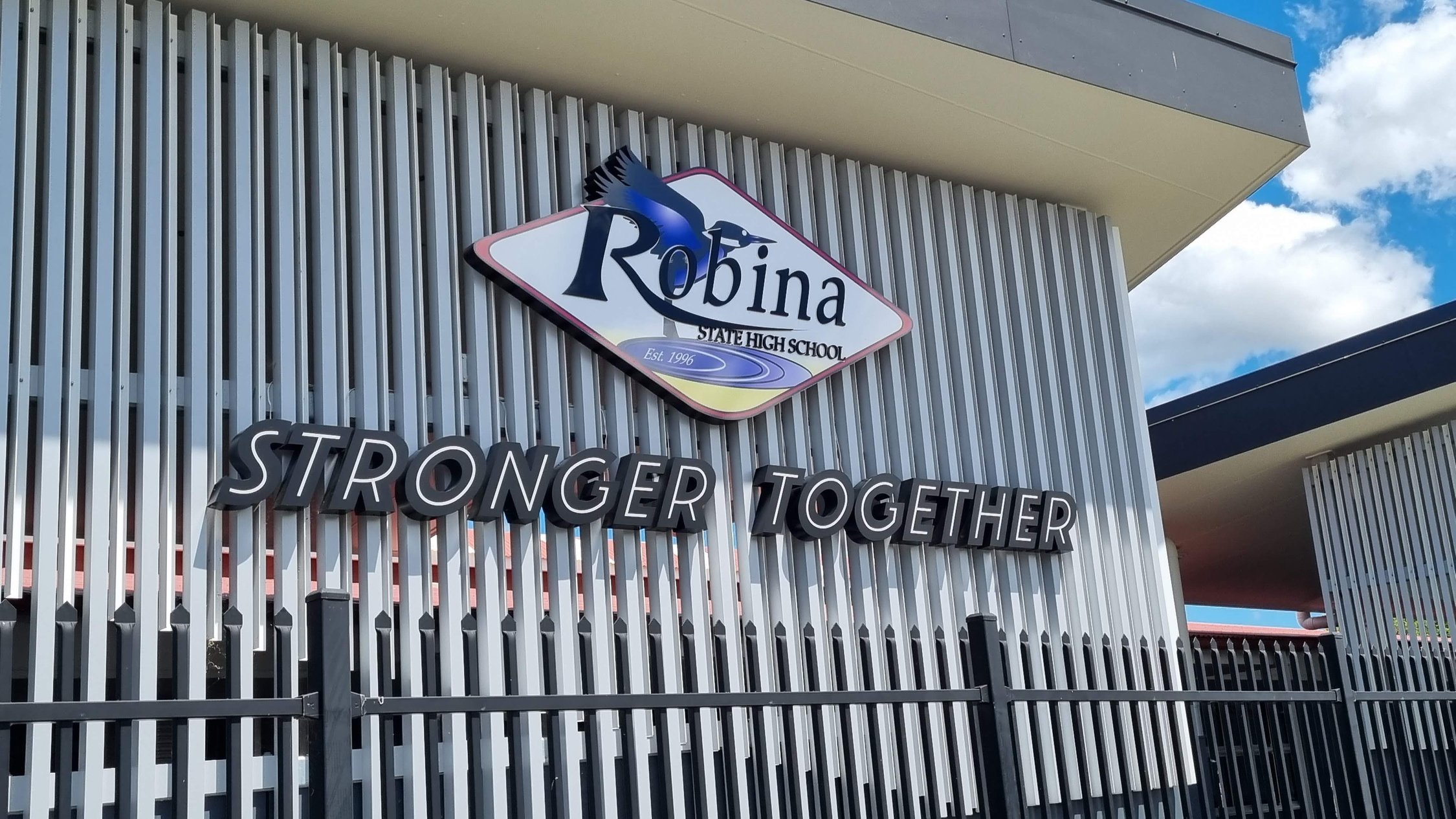 Robina State High School - Corporate Sign Industries