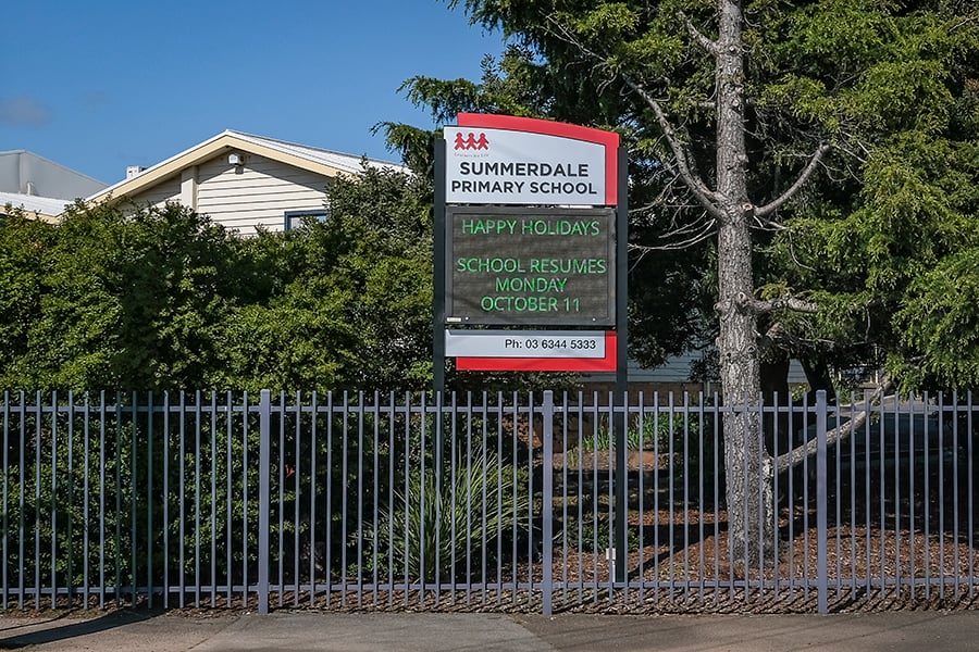 Summerdale Primary School - Corporate Sign Industries