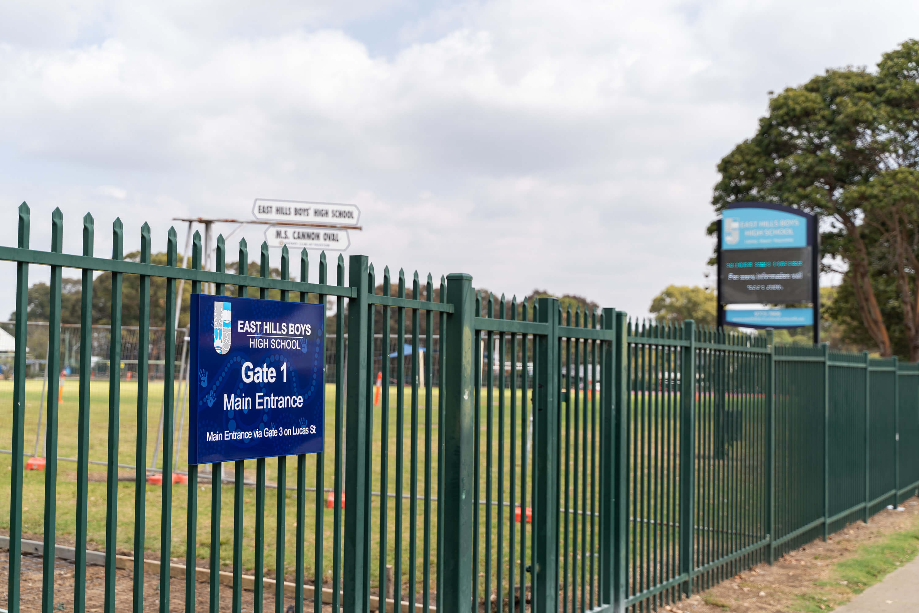 East Hills Boys High School - Corporate Sign Industries