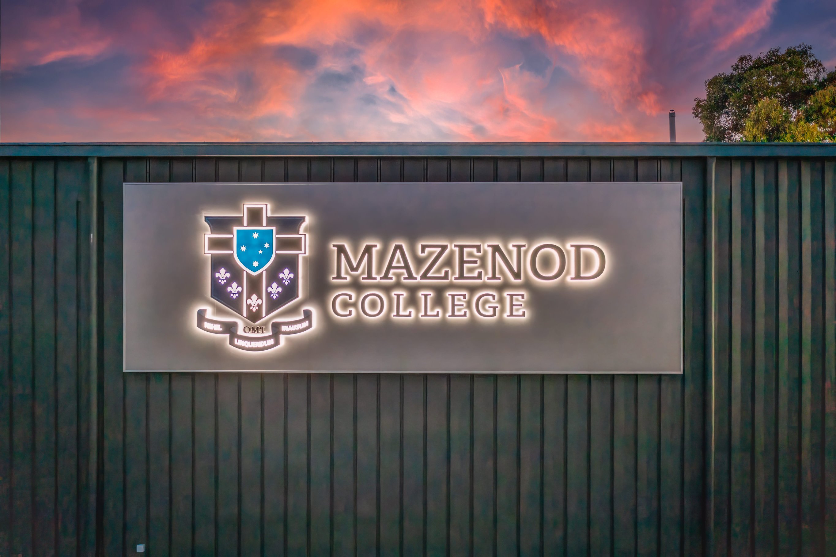 Mazenod College - Corporate Sign Industries